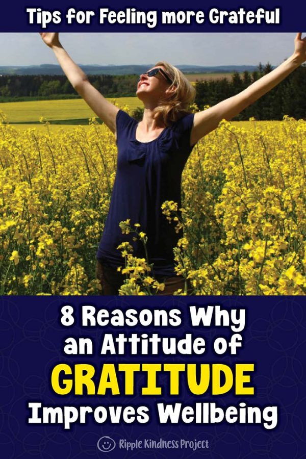 8 Reasons Why an Attitude of Gratitude Improves Mental Health and Wellbeing