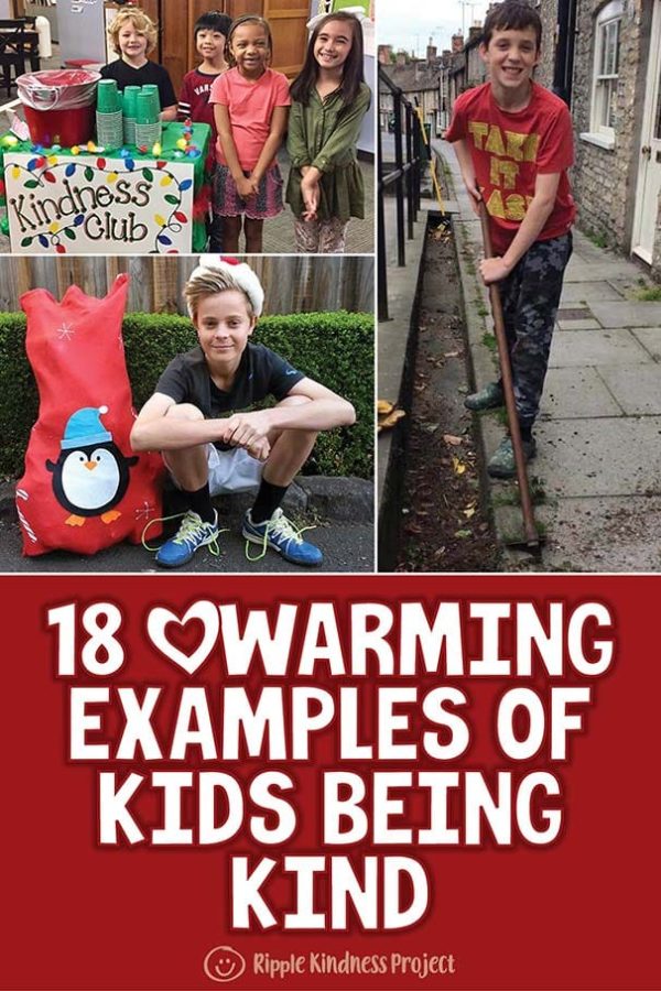 18 Heartwarming Examples of Kids Who Spread Kindness