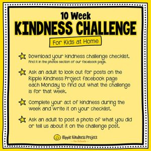 10 Week Kindness Challenge For Kids