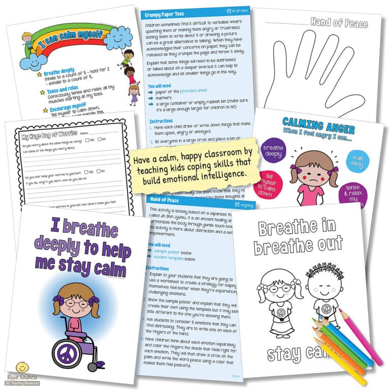 Kids Love the Crumpled Paper or Wrinkled Heart Activity to Stop Bullying