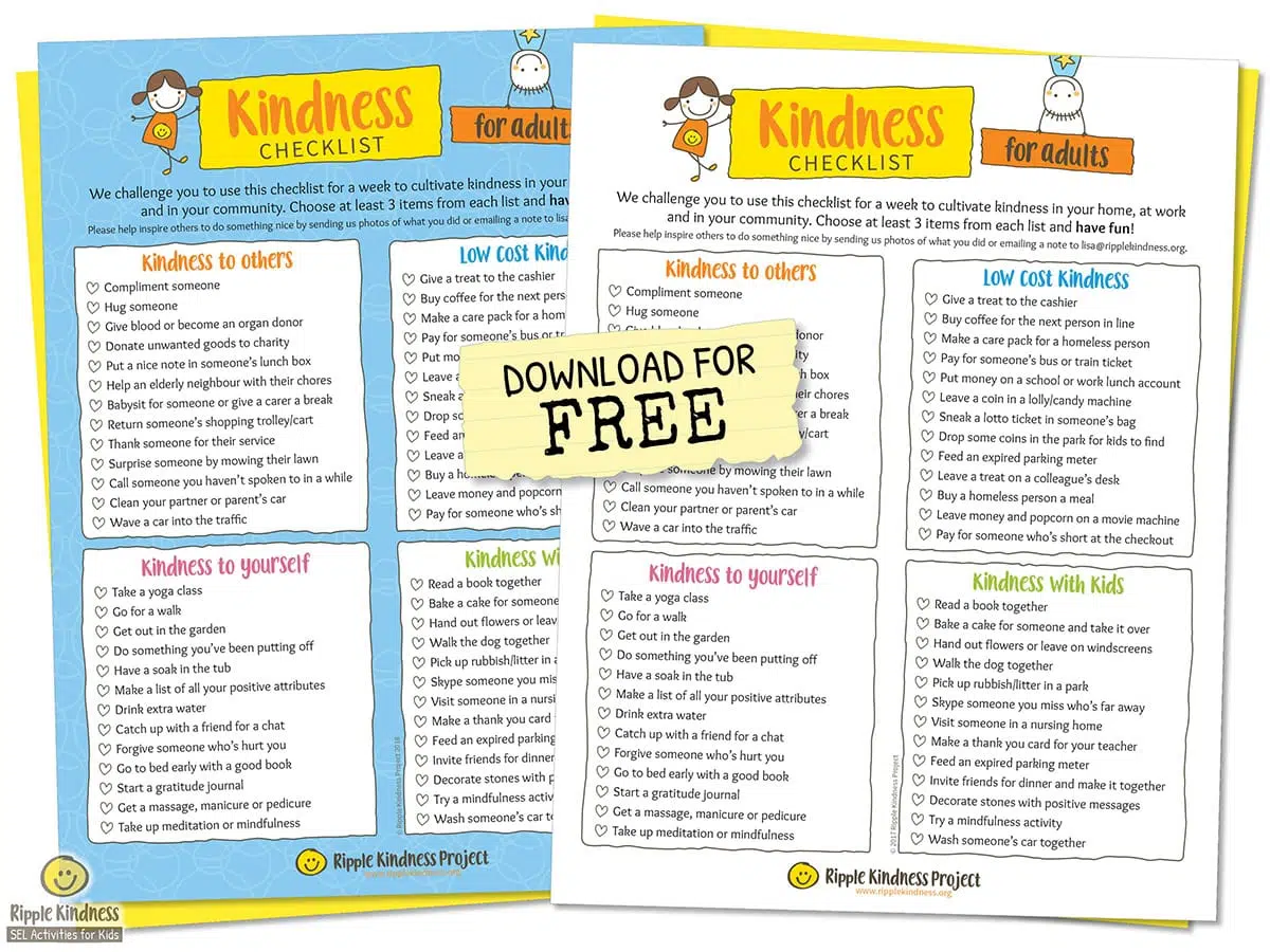 12 World Kindness Day Activities To Build Character Traits & Wellbeing