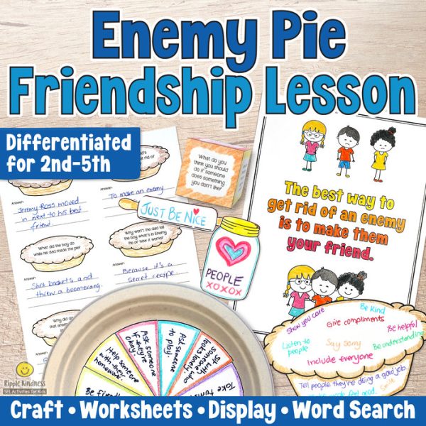 Popular And Fun Friendship Activities For Enemy Pie Read Aloud | Ripple ...