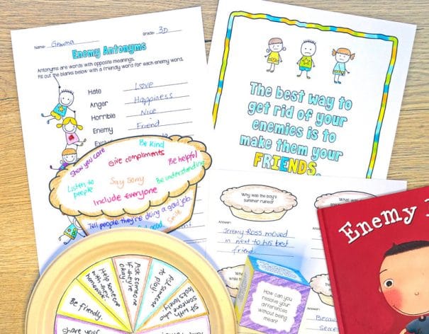 Enemy Pie Book Review & A Friendship Lesson