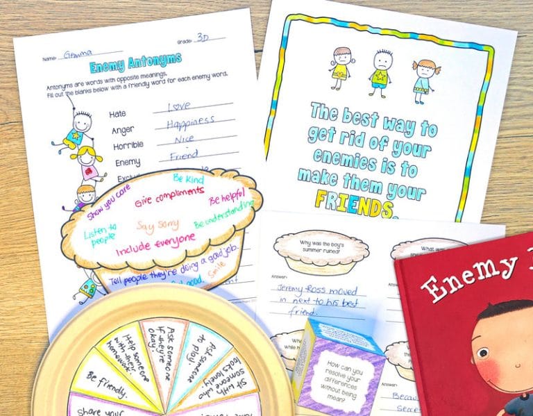 Enemy Pie Book Review & A Friendship Lesson