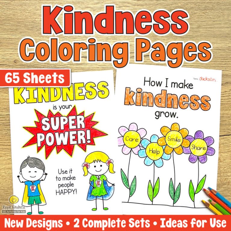 20 Free Kindness Printables And Worksheets For Kids And Adults | Ripple ...