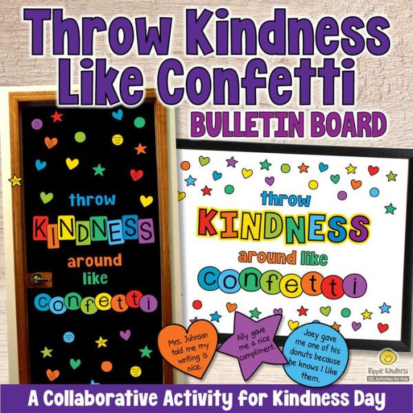 Easy and Uplifting Elementary Bulletin Boards Ideas for Kindness Week